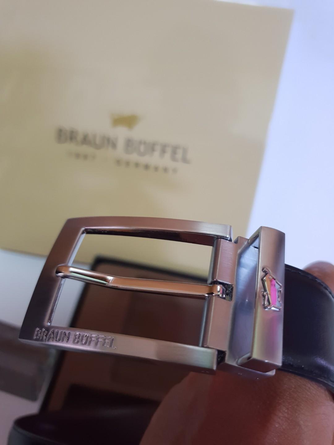 Braun Buffel Belt, Men's Fashion, Watches & Accessories, Wallets & Card ...
