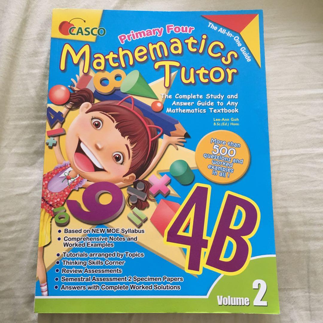 Casco Mathematics Tutor Primary 4B Vol 2, Hobbies & Toys, Books ...