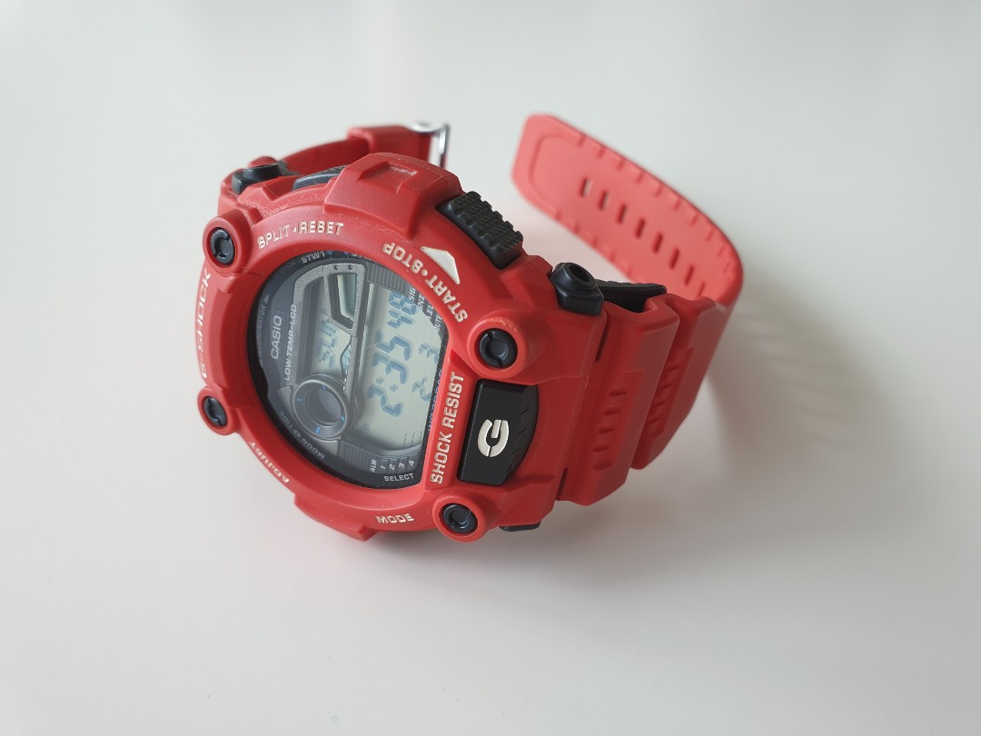 Casio G-SHOCK Red (Pre-loved), Mobile Phones & Gadgets, Wearables ...