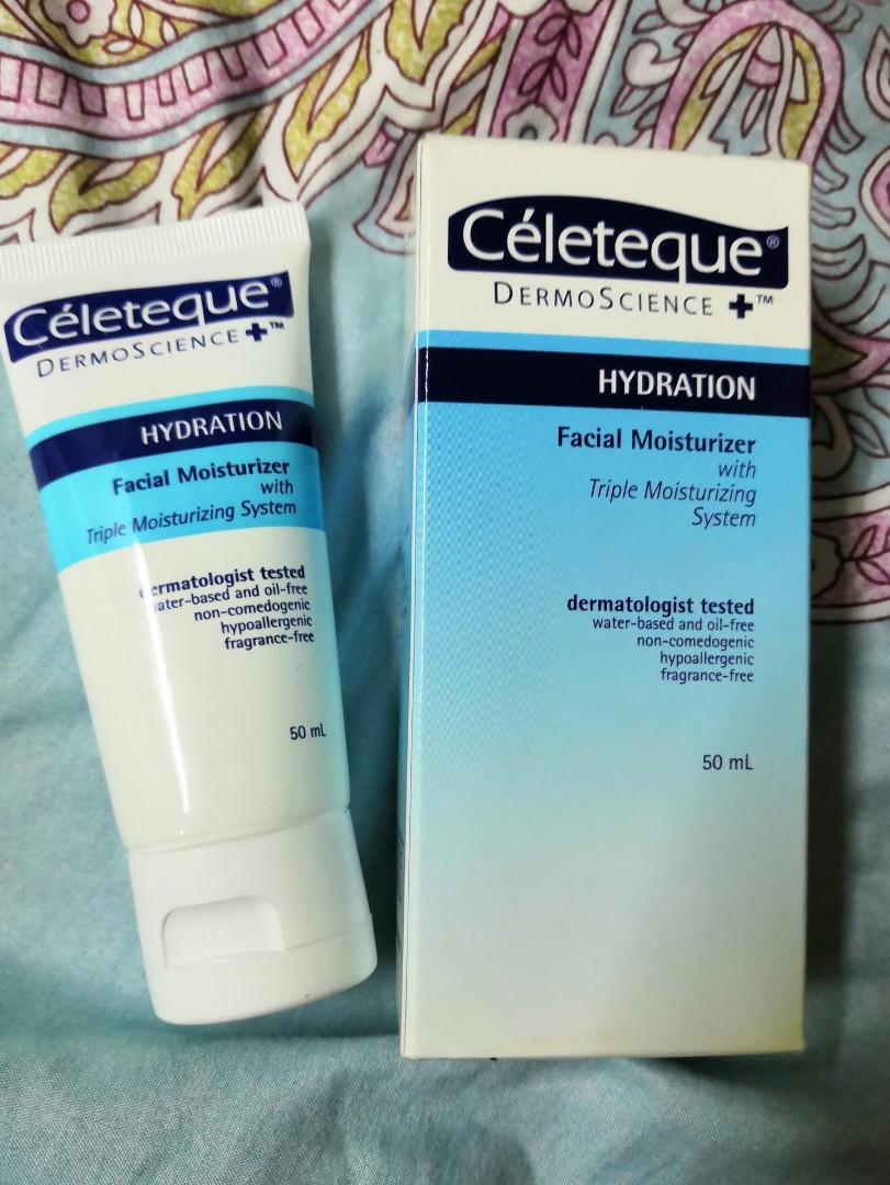 Celeteque Hydration Facial Moisturizer with Triple Moisturizing System ...
