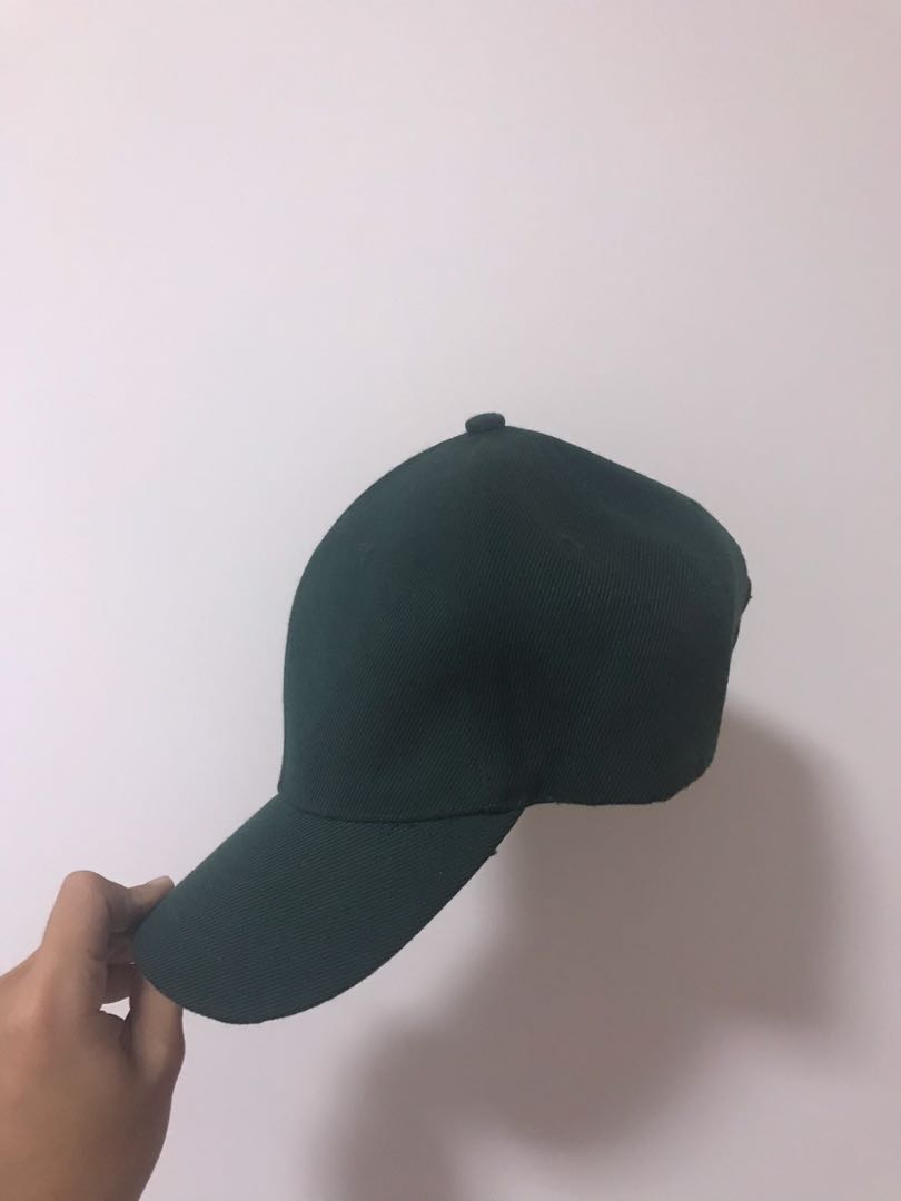 Dark Green Baseball Cap, Women's Fashion, Dresses & Sets, Sets or ...