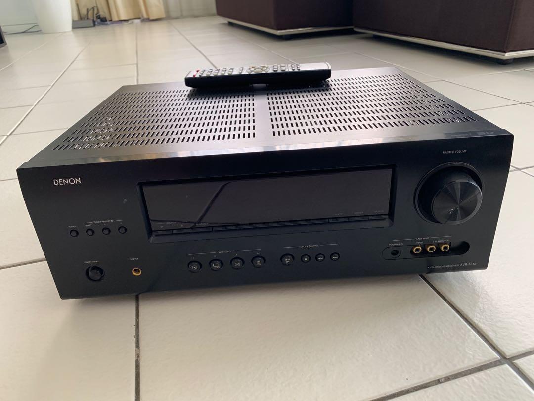 Denon receiver and speakers, Audio, Soundbars, Speakers & Amplifiers on ...