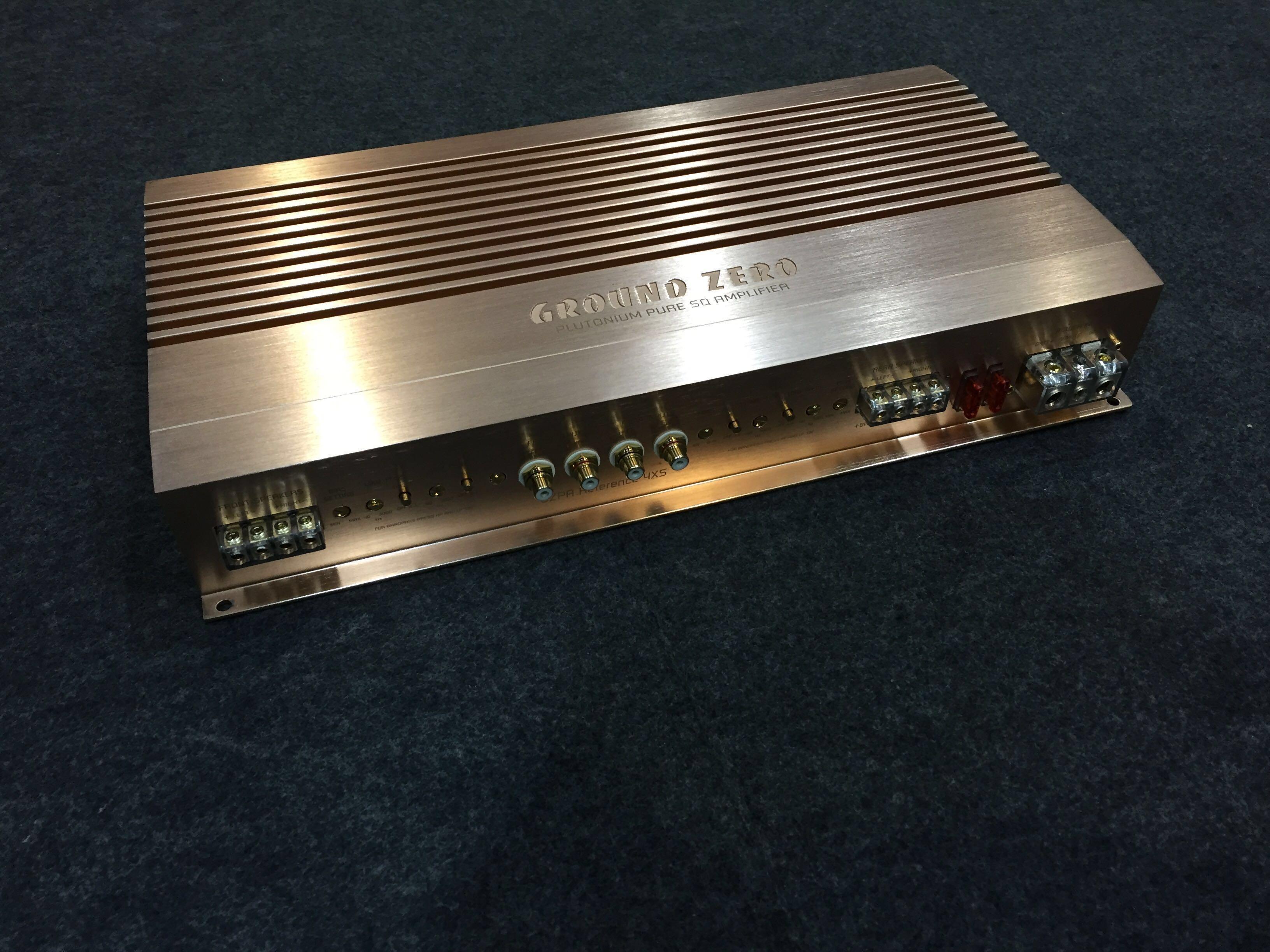 Ground Zero Reference 4-channel car amplifier, Car Accessories ...