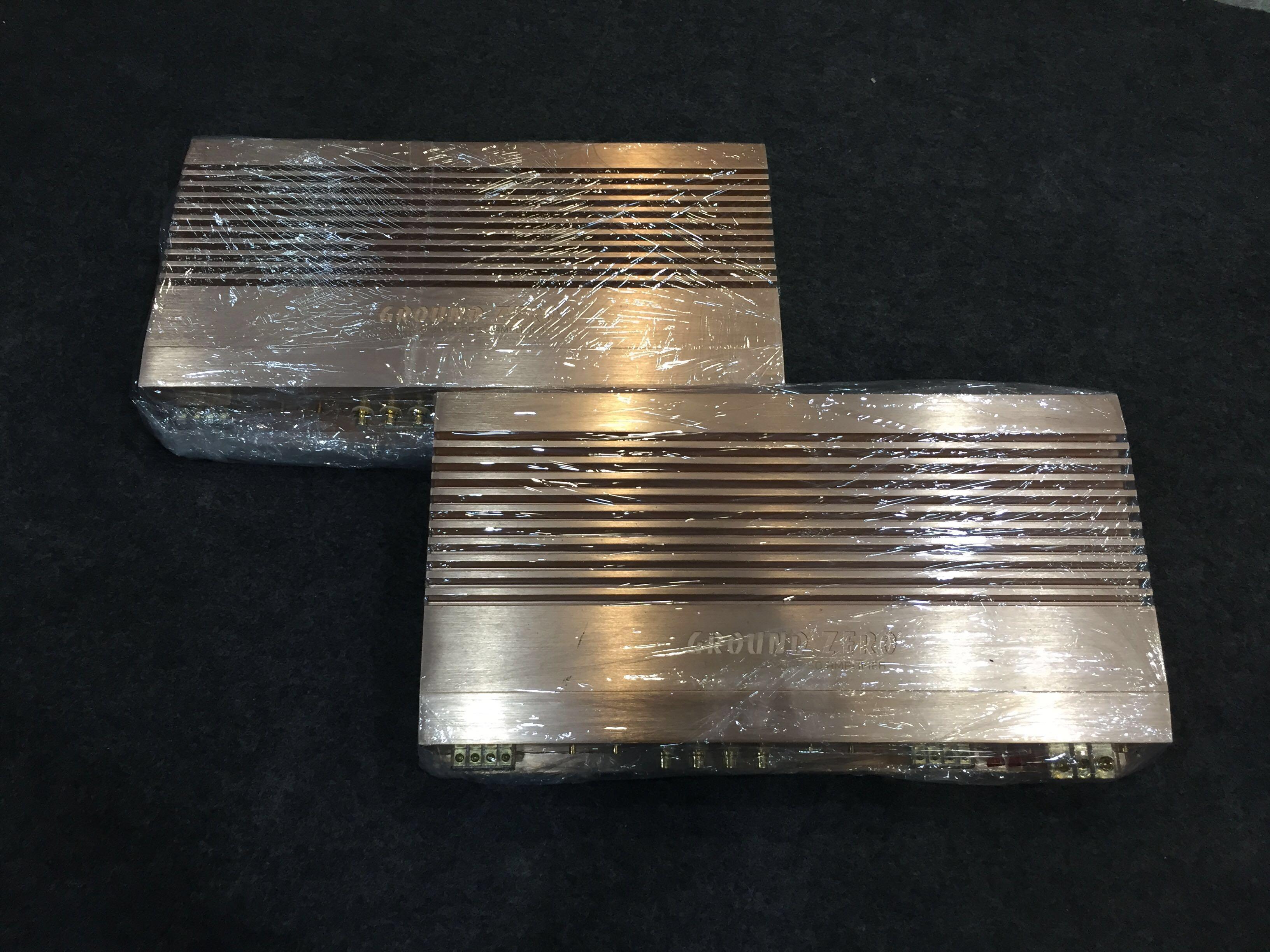 Ground Zero Reference 4-channel car amplifier, Car Accessories ...