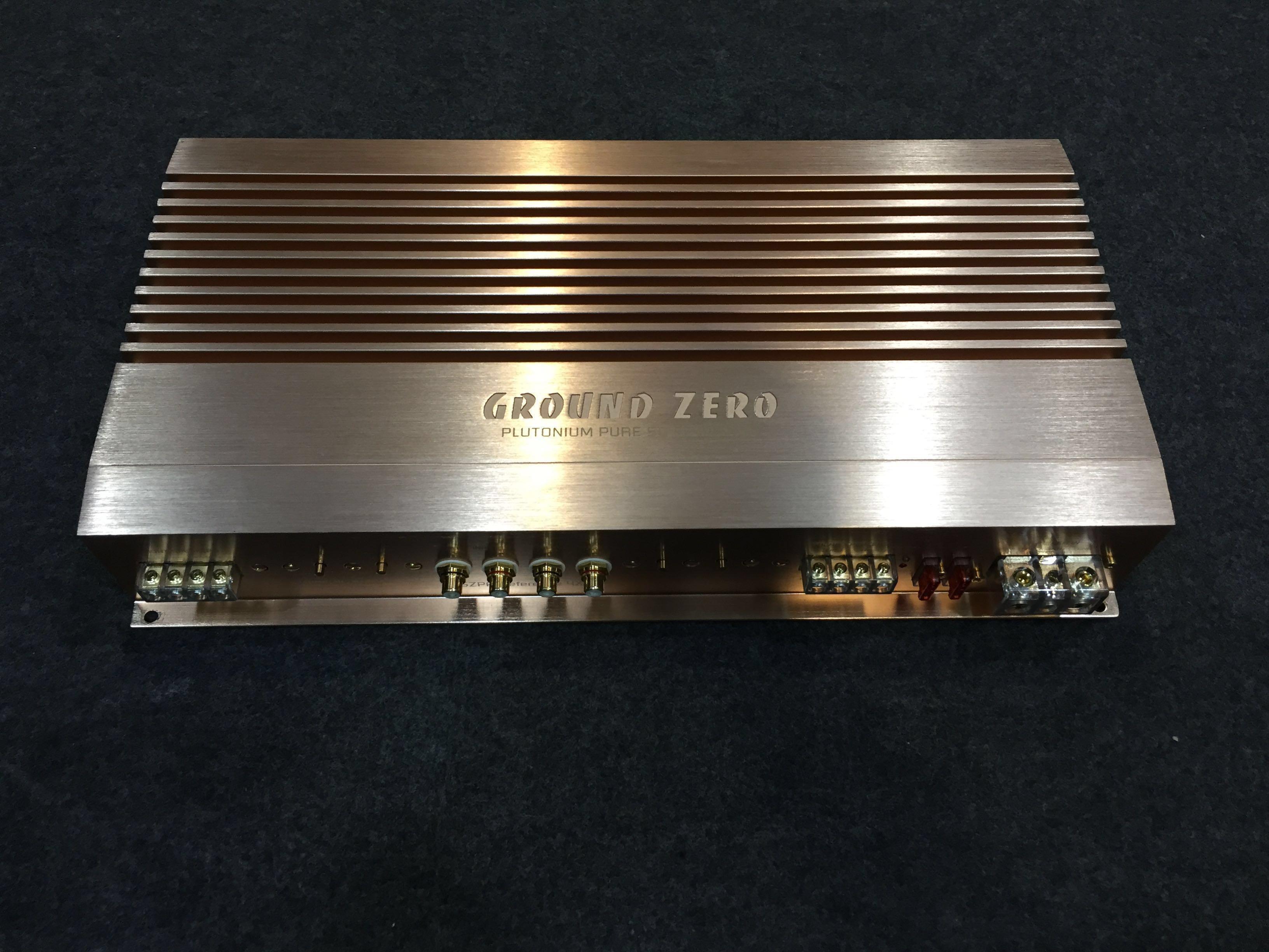Ground Zero Reference 4-channel car amplifier, Car Accessories ...