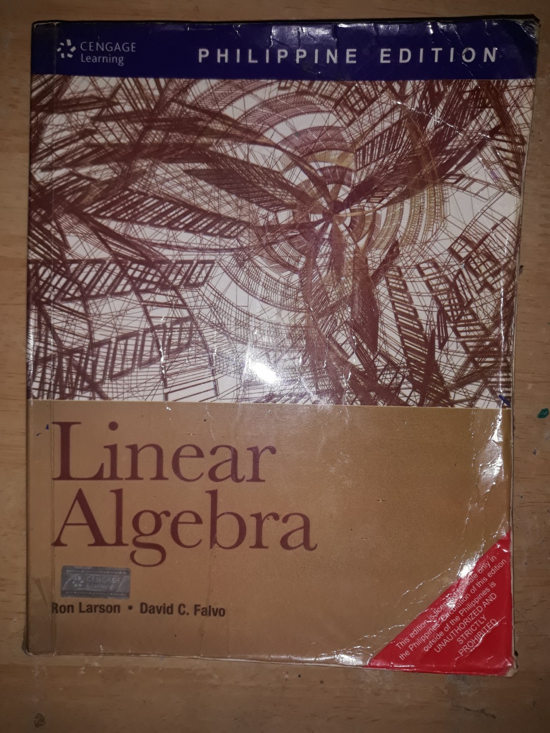 LINEAR ALGEBRA by Ron Larson and David C. Falvo, Hobbies & Toys, Books ...