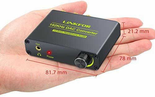 LINKFOR 192KHz DAC Converter, Audio, Portable Audio Accessories on ... LINKFOR 192KHz DAC Converter, Audio, Portable Audio Accessories on ...