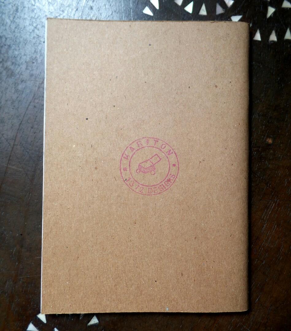 Notebook with Ice Cream Cartoon Print by Kariton Designs, Hobbies ...