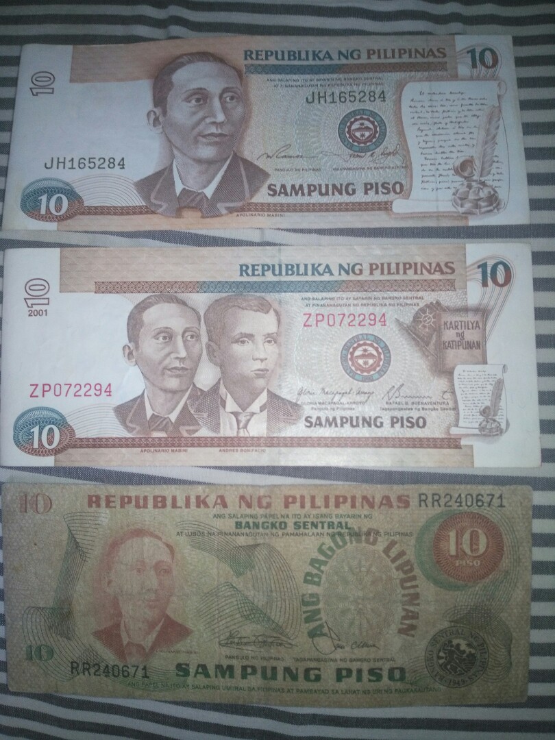 Old Paper Philippine Money, Hobbies & Toys, Memorabilia & Collectibles ...