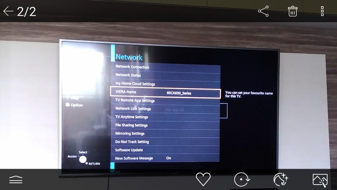 Panasonic 60inch 4K LED Smart TV, TV & Home Appliances, TV ...