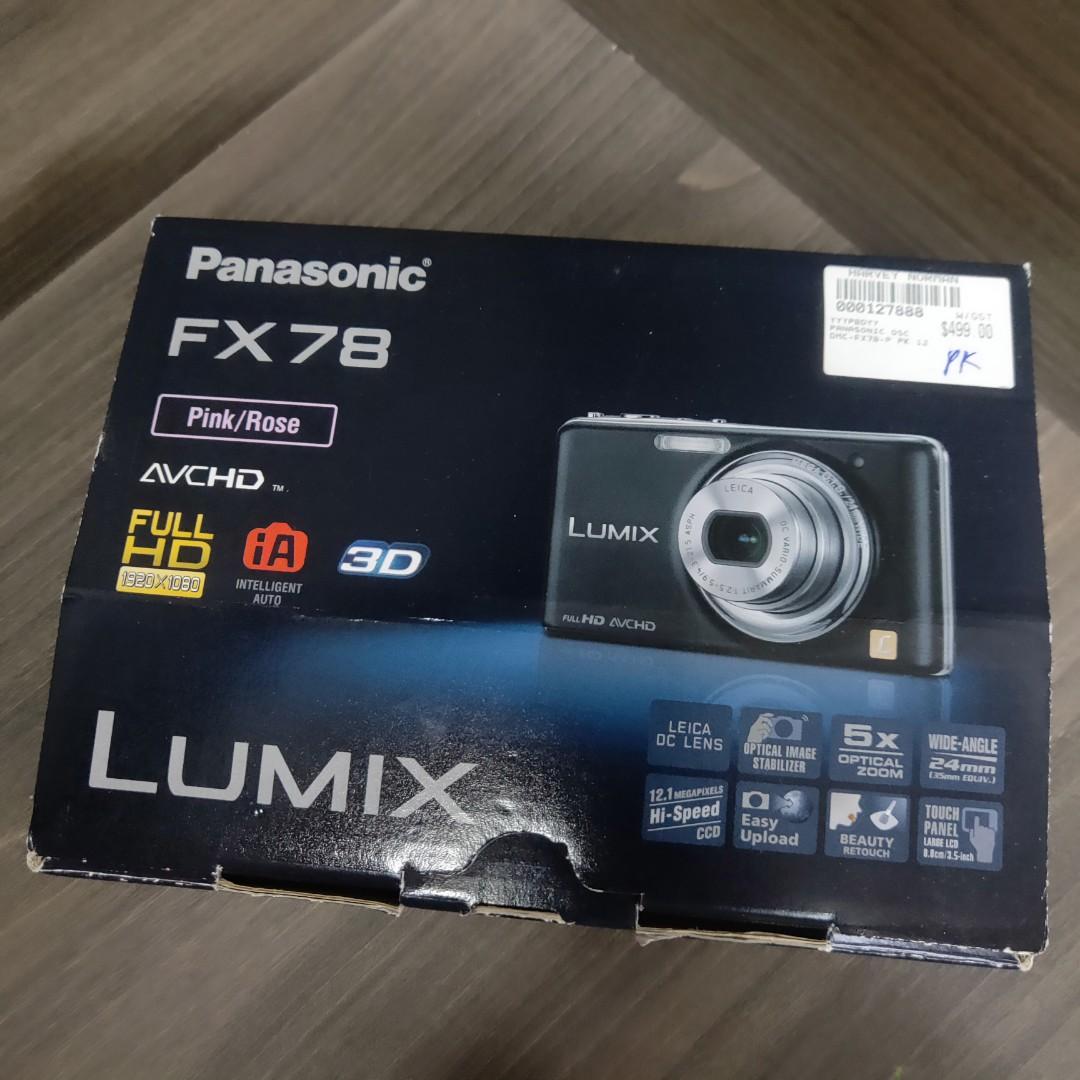 Panasonic FX 78 LUMIX, Photography, Cameras on Carousell