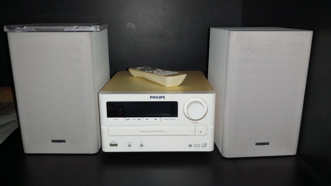 Philips mini hi-fi cd player, Electronics, Audio on Carousell