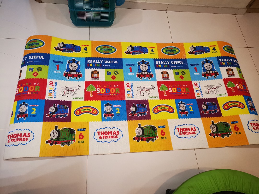 Playmat Thomas and Friends, Hobbies & Toys, Toys & Games on Carousell
