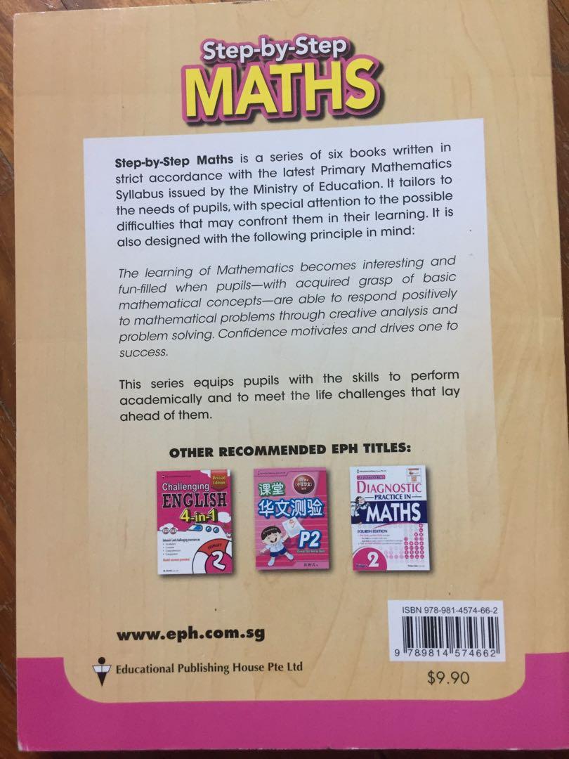 Primary 2 step by step Math assessment book, Hobbies & Toys, Books ...