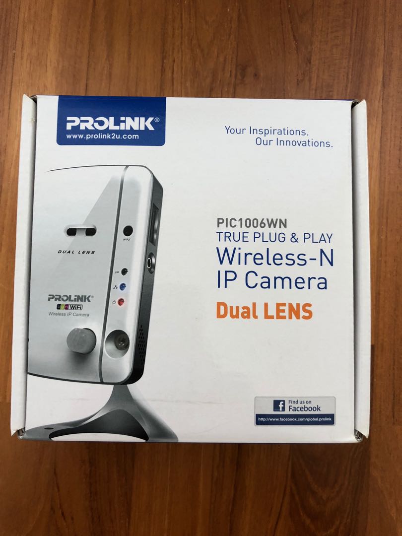 Prolink Wireless IP camera- brand new, Furniture & Home Living ...