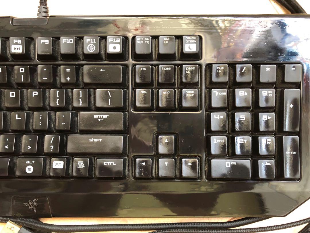 Razer TRON Blackwidow Ultimate Mechanical Keyboard (1st generation ...