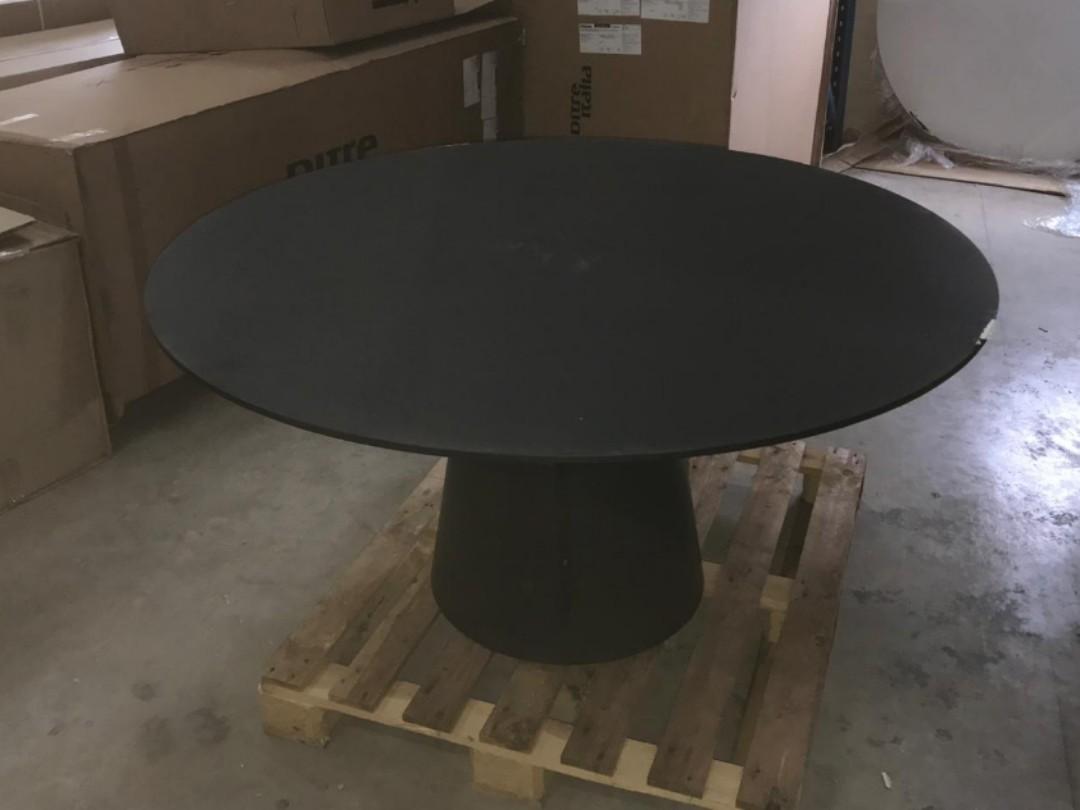ROUND DINING TABLE dia 152cm, Furniture & Home Living, Furniture ...