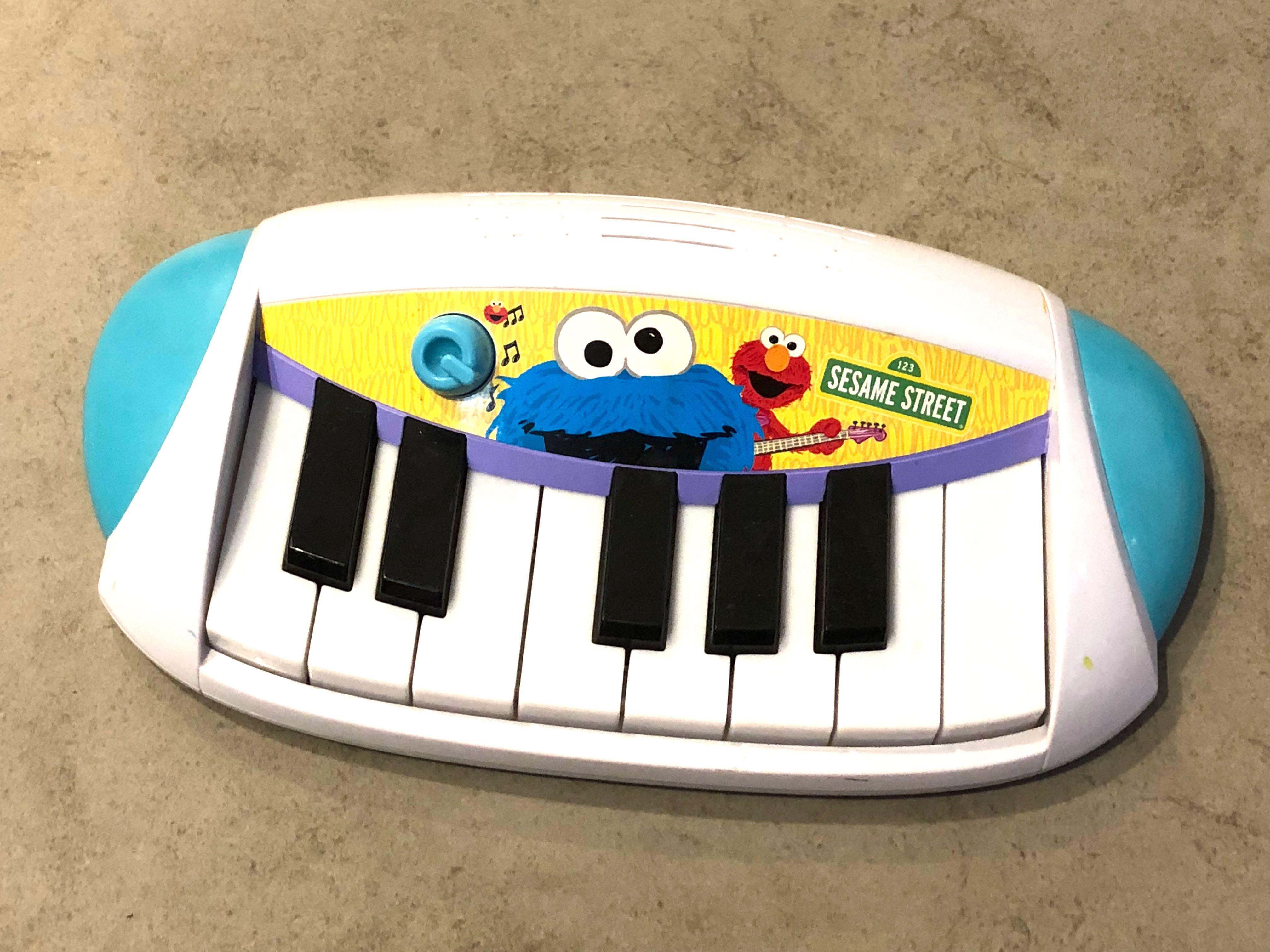 Sesame Street Cookie Monster keyboard, Hobbies & Toys, Toys & Games on ...