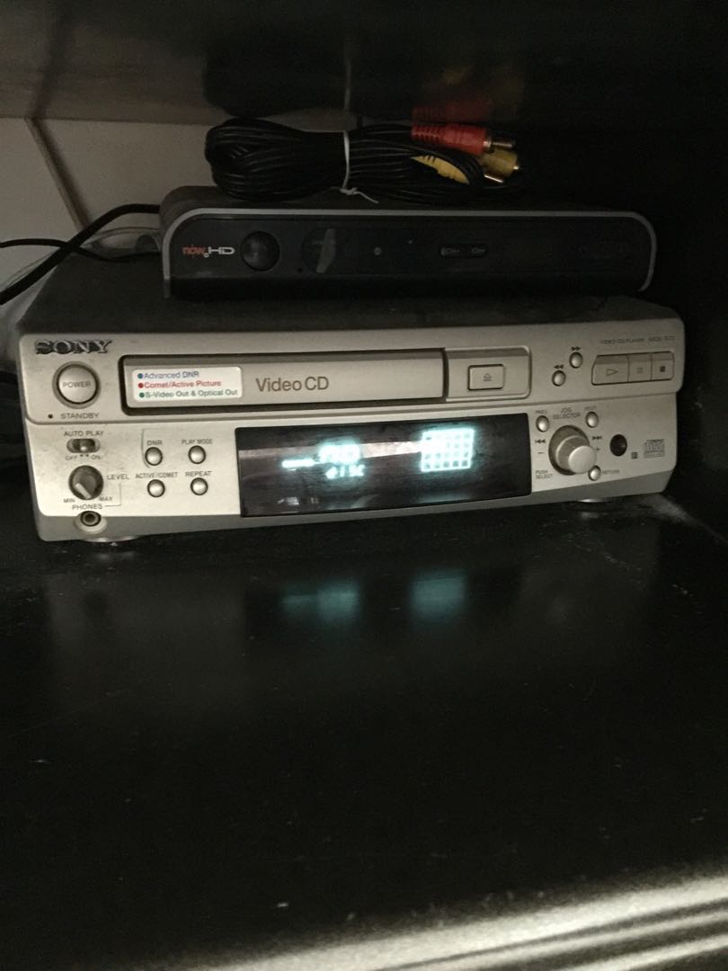 Sony VCD player MCE-S70, 音響器材, 音樂播放裝置 MP3及CD Player - Carousell