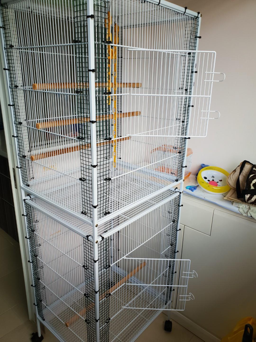 Stacker cage, Pet Supplies, For Birds, Cages on Carousell