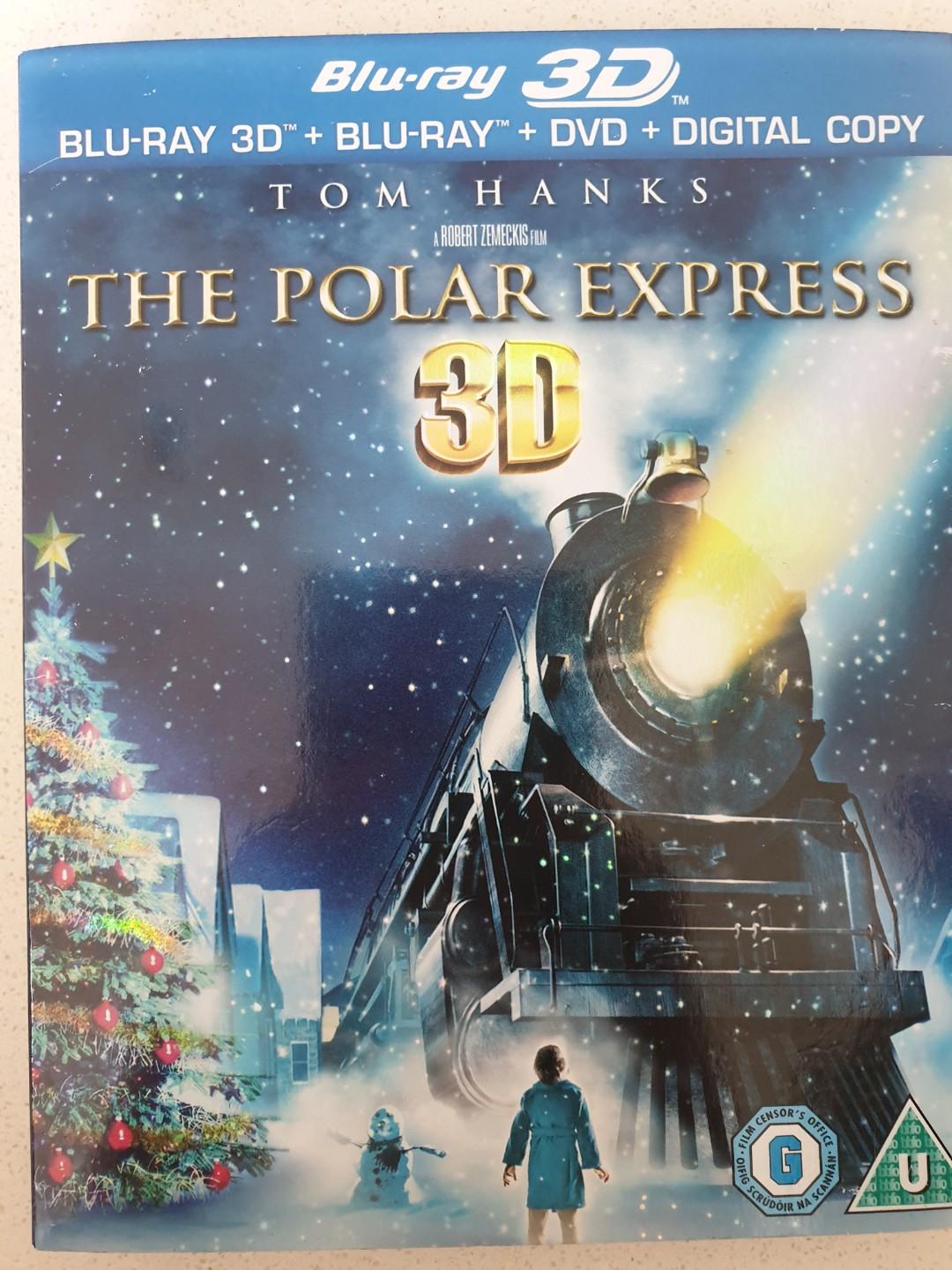 The Polar Express Bluray 3D + Bluray + DVD, Hobbies & Toys, Music ...