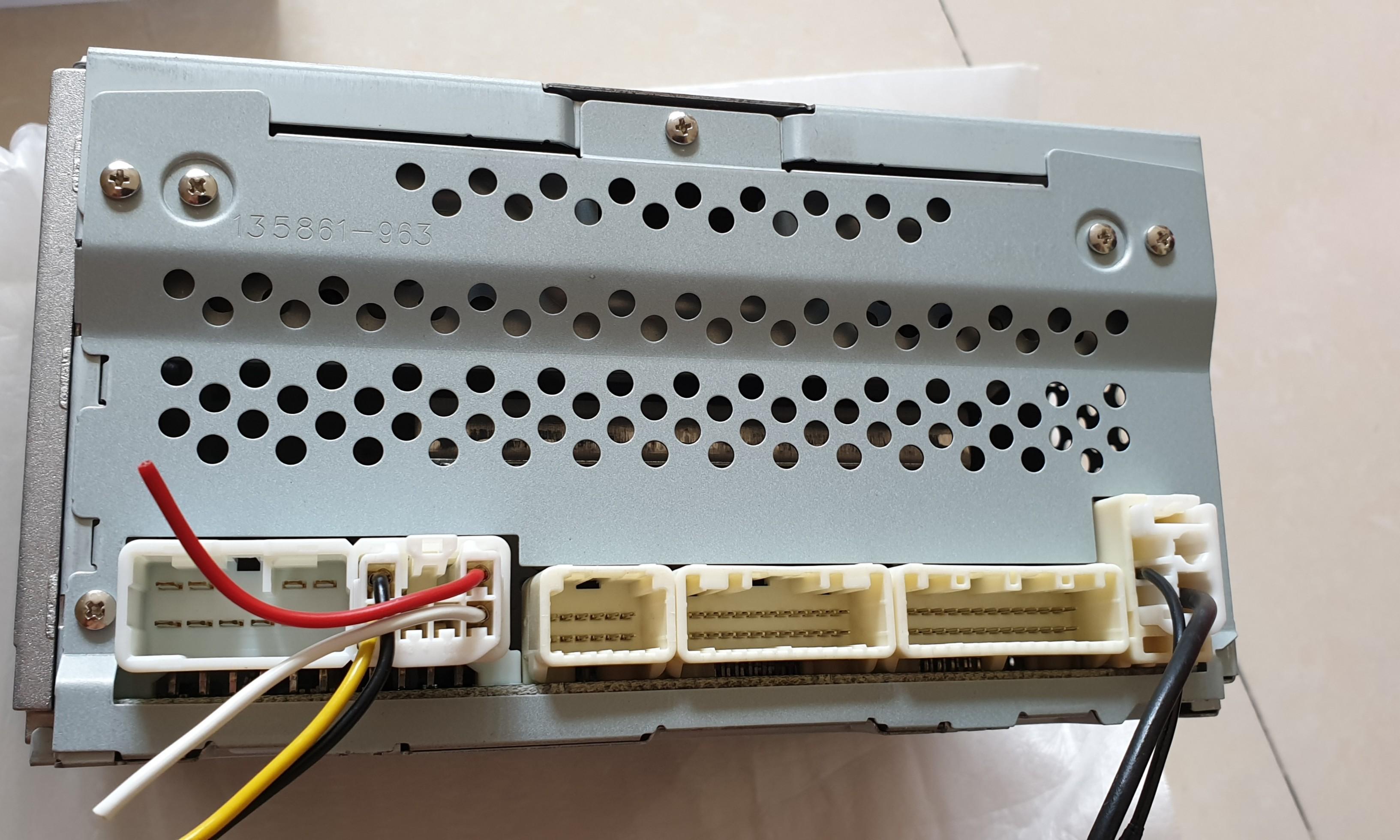 Toyota Wish Original Head Unit, Car Accessories, Electronics & Lights ...