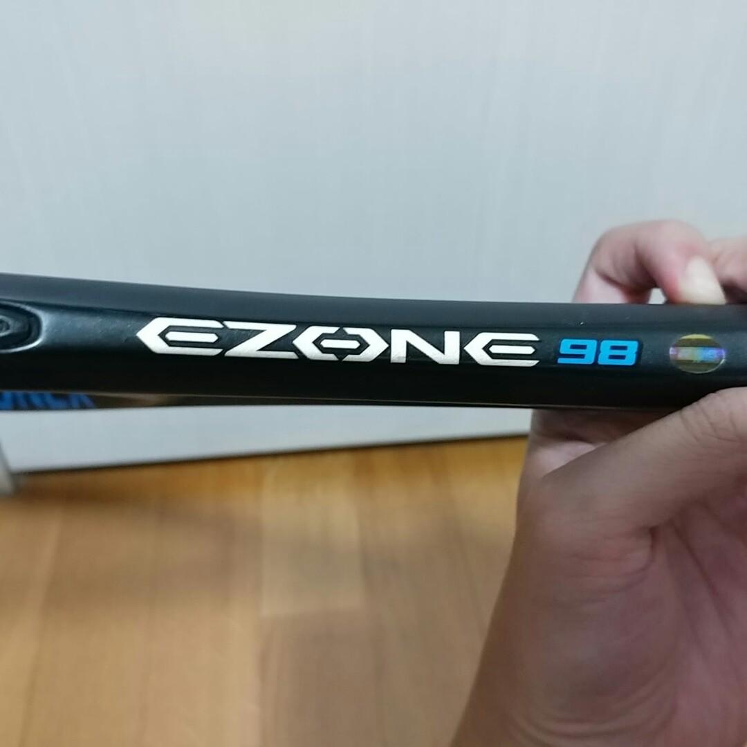 Yonex Ezone 98 Blue 2018 Tennis Racquet, Sports Equipment, Sports ...
