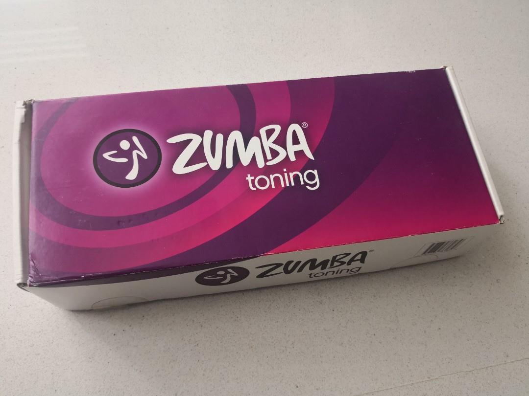 Zumba Toning Sticks dumbbell 2.5lbs, Sports Equipment, Exercise ...