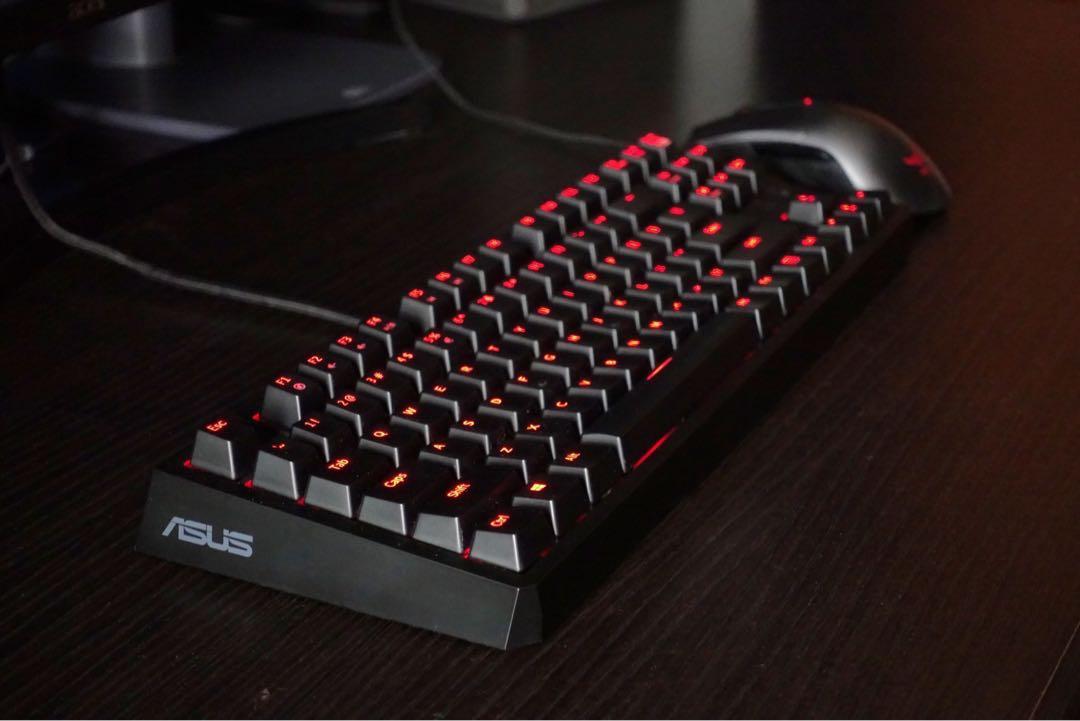 Asus Gladius Gaming Mouse & M801 Mechanical Keyboard, Computers & Tech ...