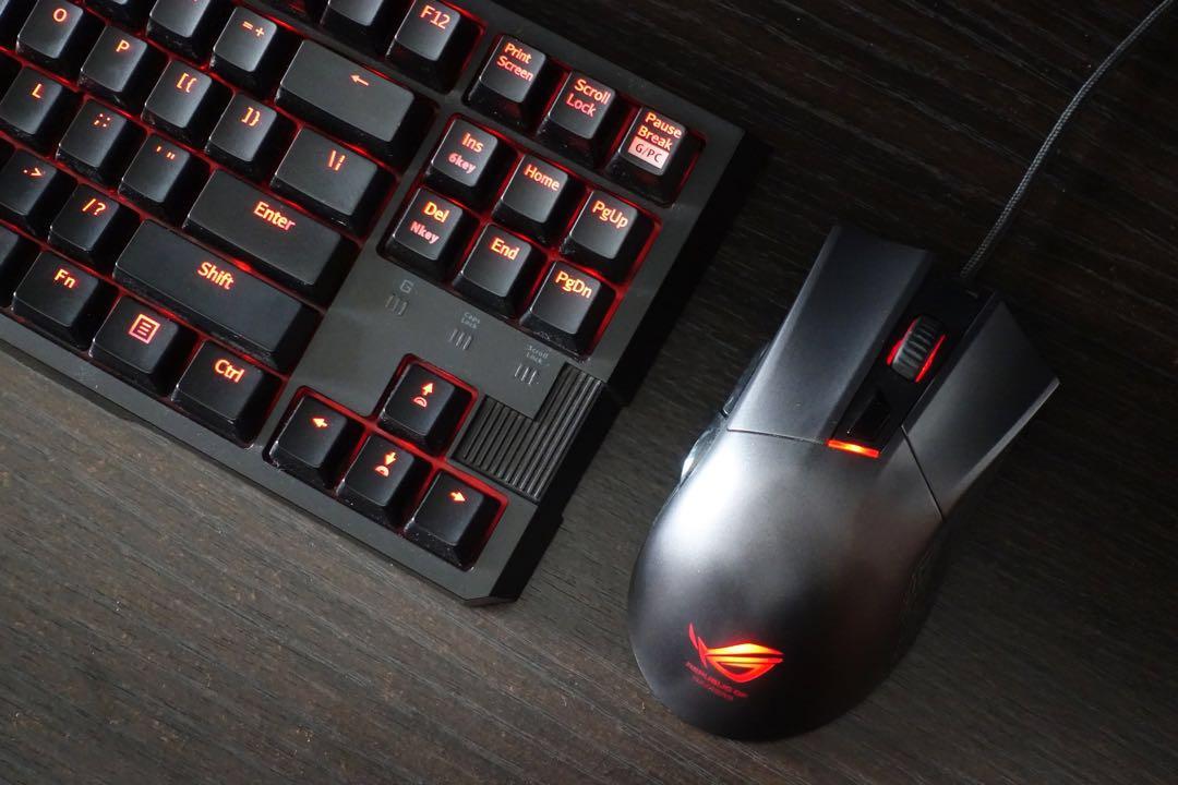 Asus Gladius Gaming Mouse & M801 Mechanical Keyboard, Computers & Tech ...