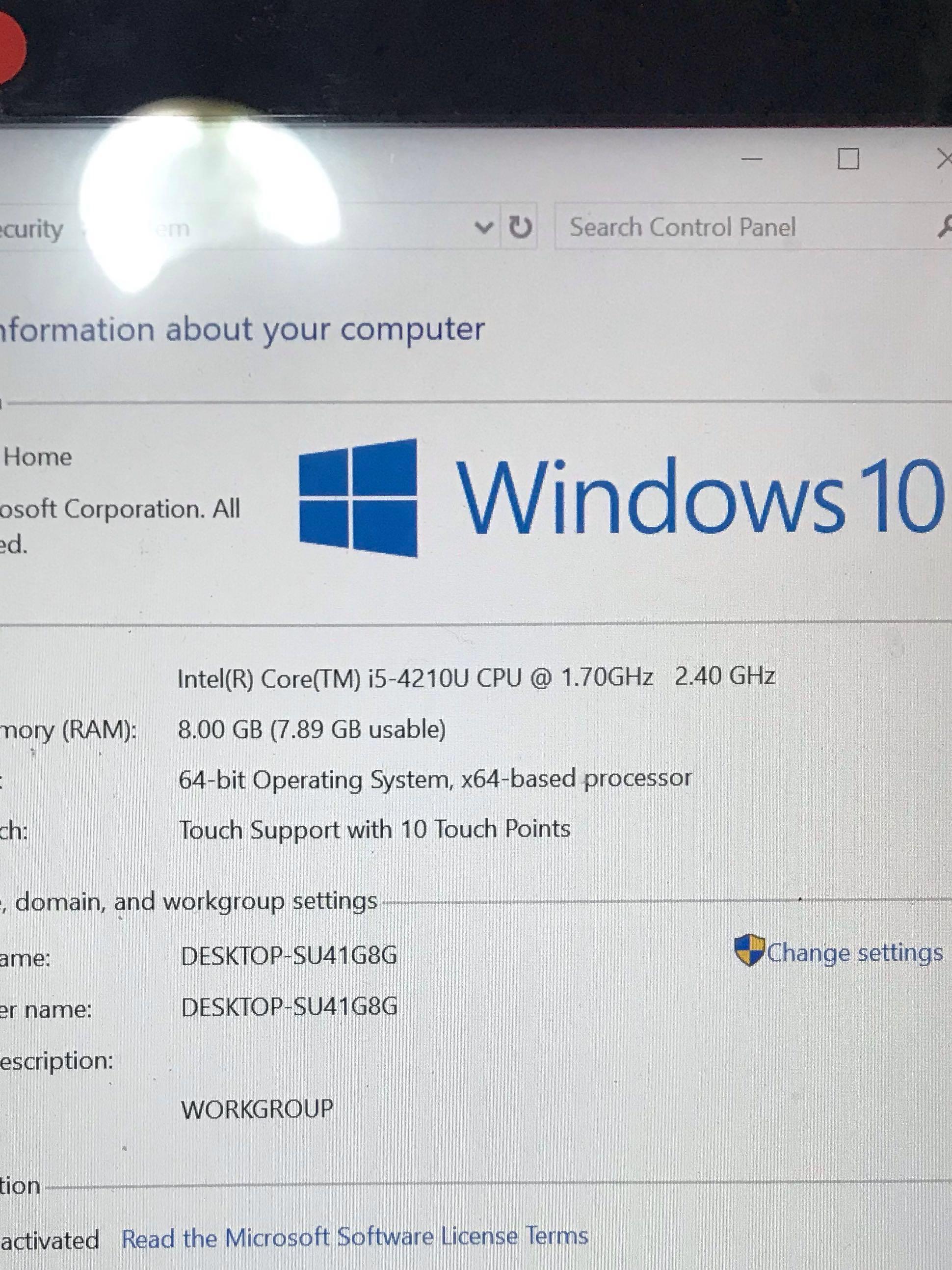 Asus Zenbook UX303L 13-Inch Touch Screen Laptop, Computers & Tech ...