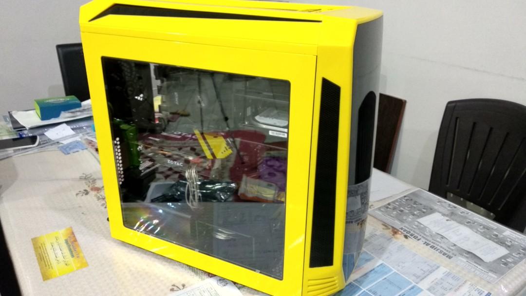 Bitfenix Aegis Yellow Casing, Computers & Tech, Parts & Accessories ...