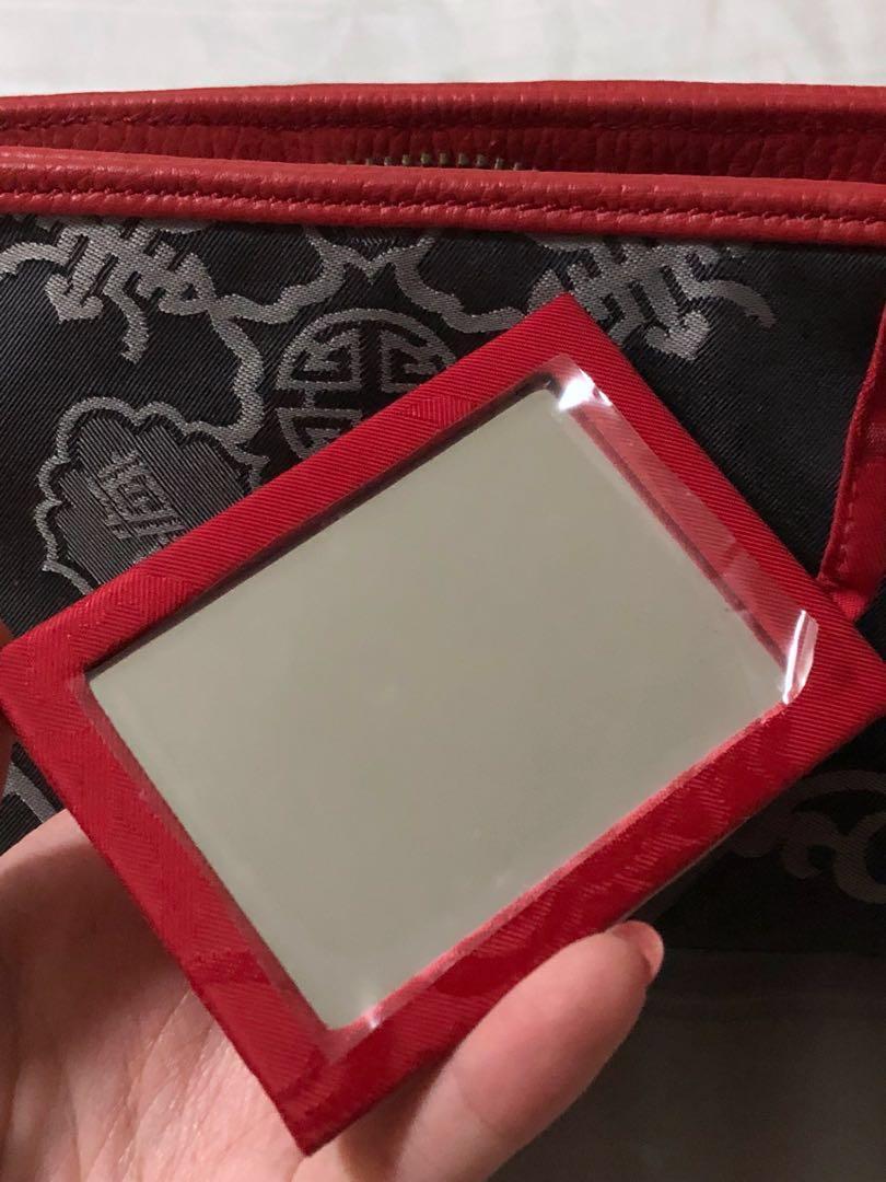 [BRAND NEW] Original Shanghai Tang Pouch Genuine Leather & Genuine Jade ...