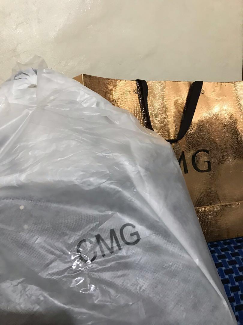 CMG Black tote bag, Women's Fashion, Bags & Wallets, Tote Bags on Carousell