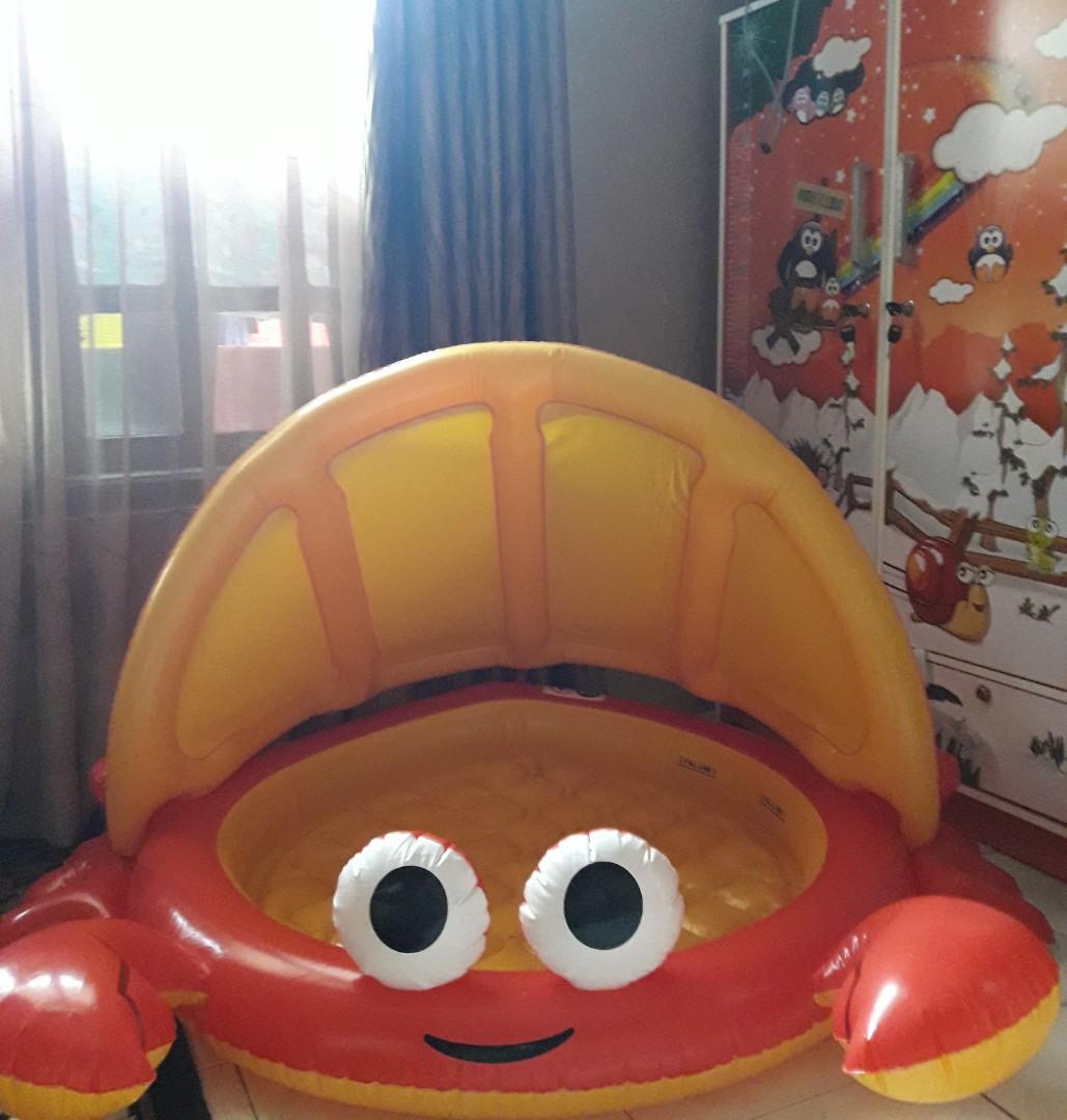 ELC SHADE CRAB POOL, Bayi & Anak, Mainan & Baby Walker di Carousell