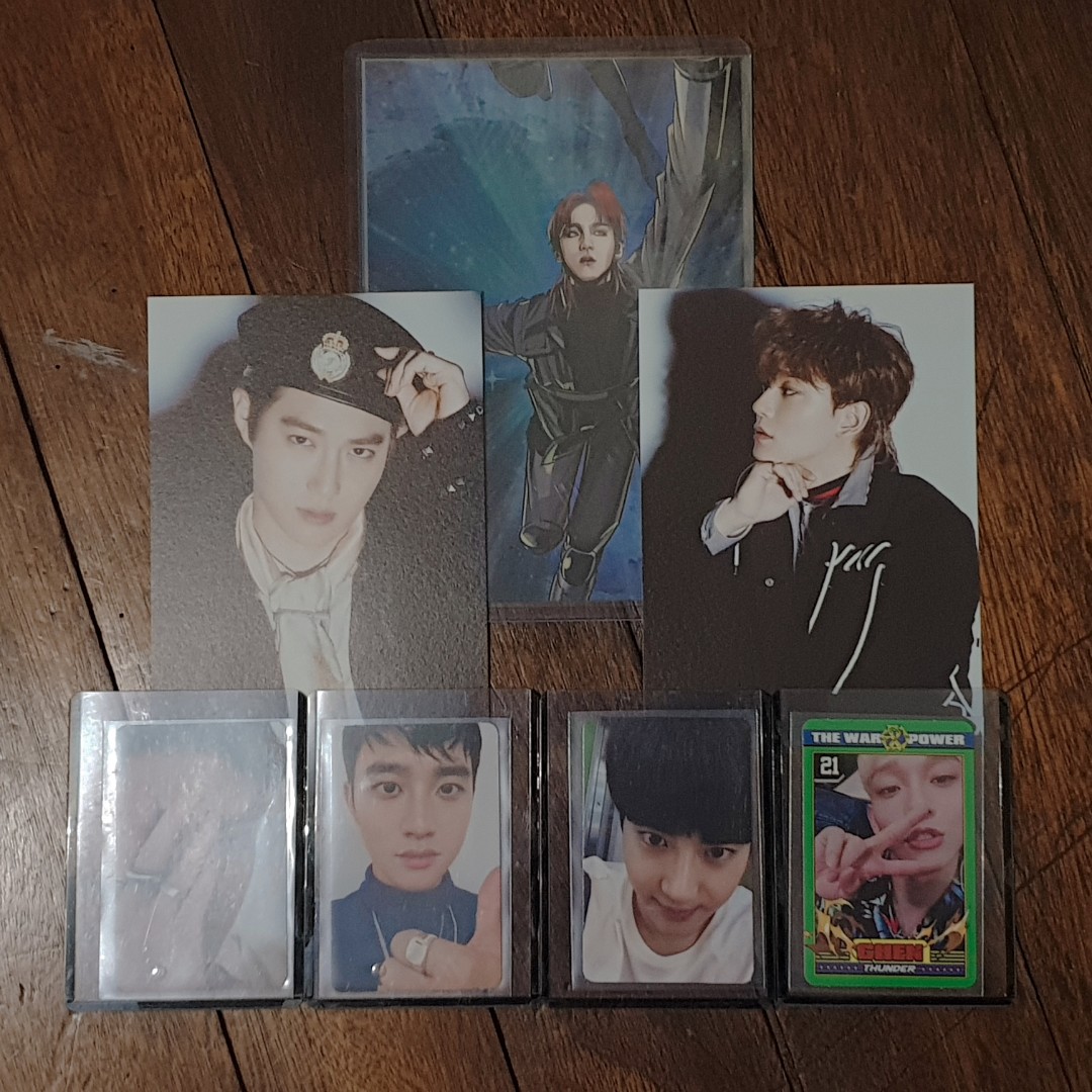 EXO Official Photocards & Postcards, Hobbies & Toys, Memorabilia ...