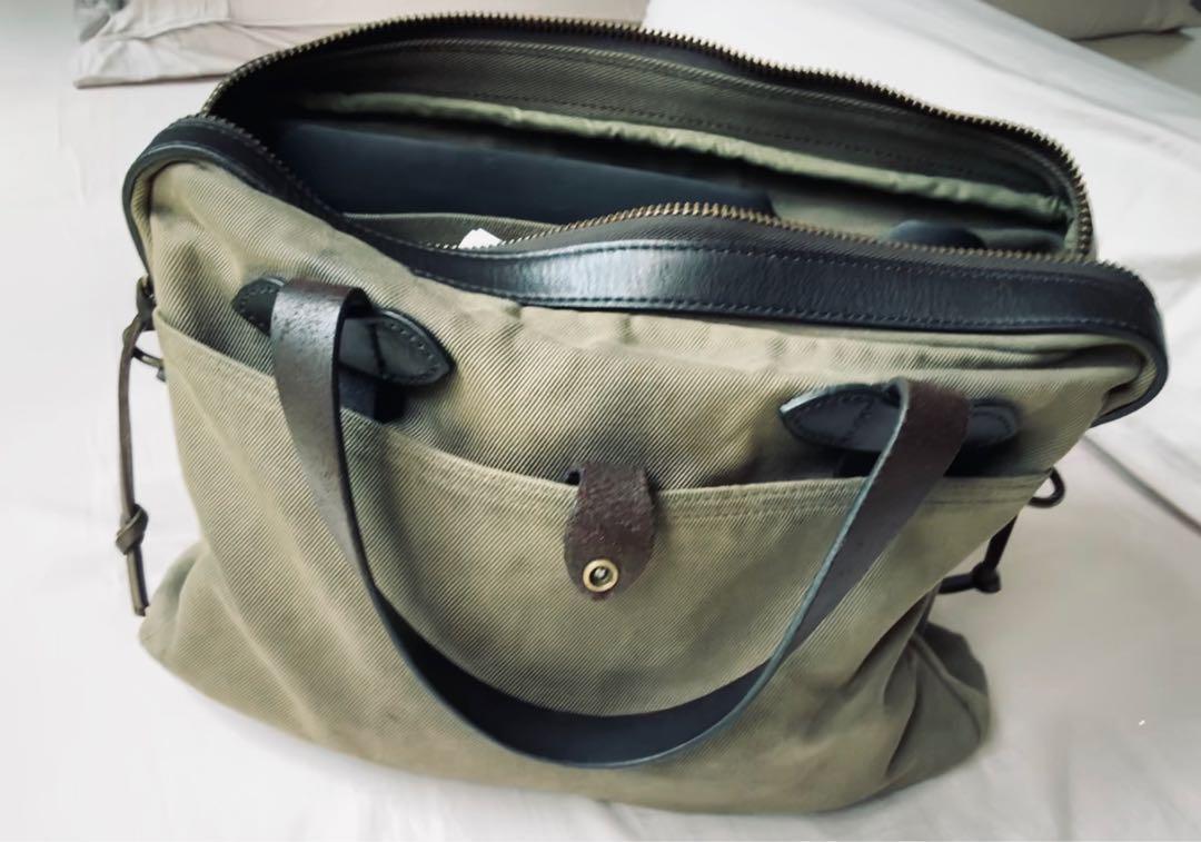 Filson Original 256 Bag (Patina) waxed canvas leather , Men's Fashion ...