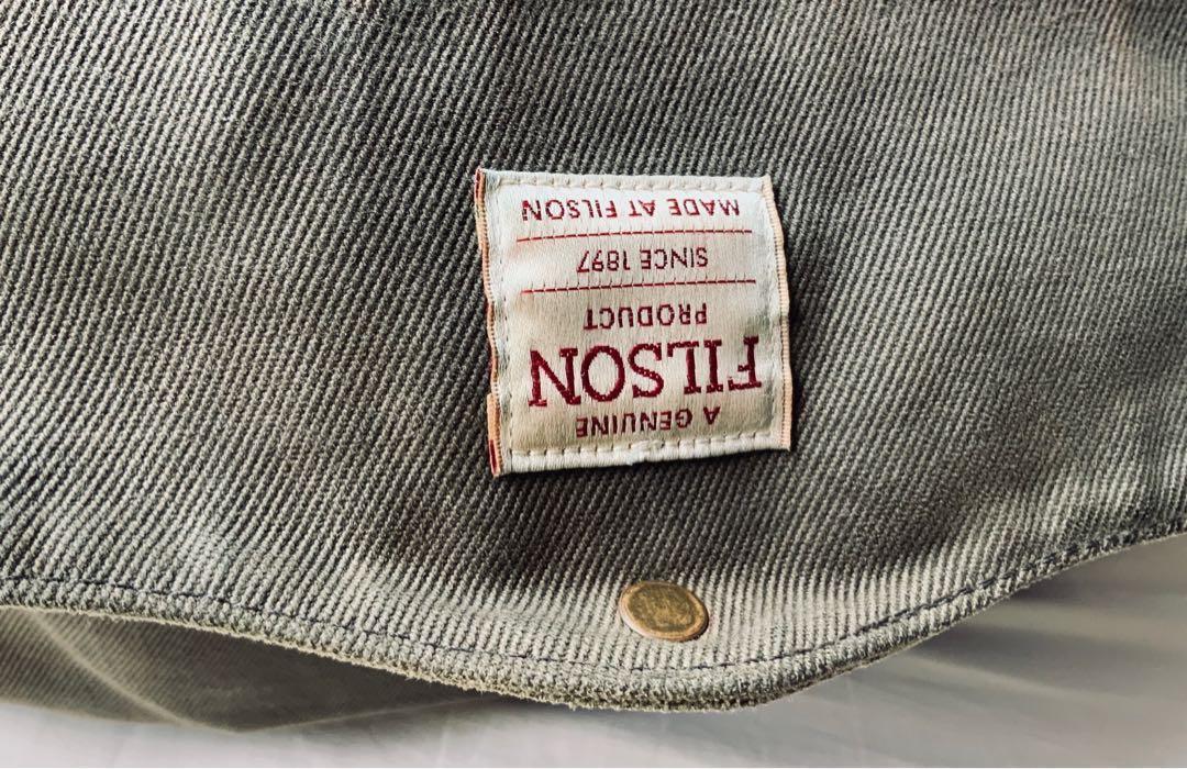 Filson Original 256 Bag (Patina) waxed canvas leather , Men's Fashion ...