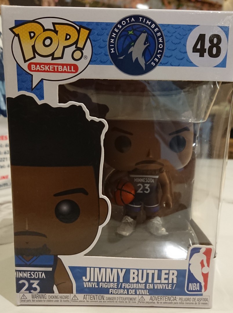 Funko Pop : NBA Jimmy Butler Timberwolves, Hobbies & Toys, Toys & Games ...