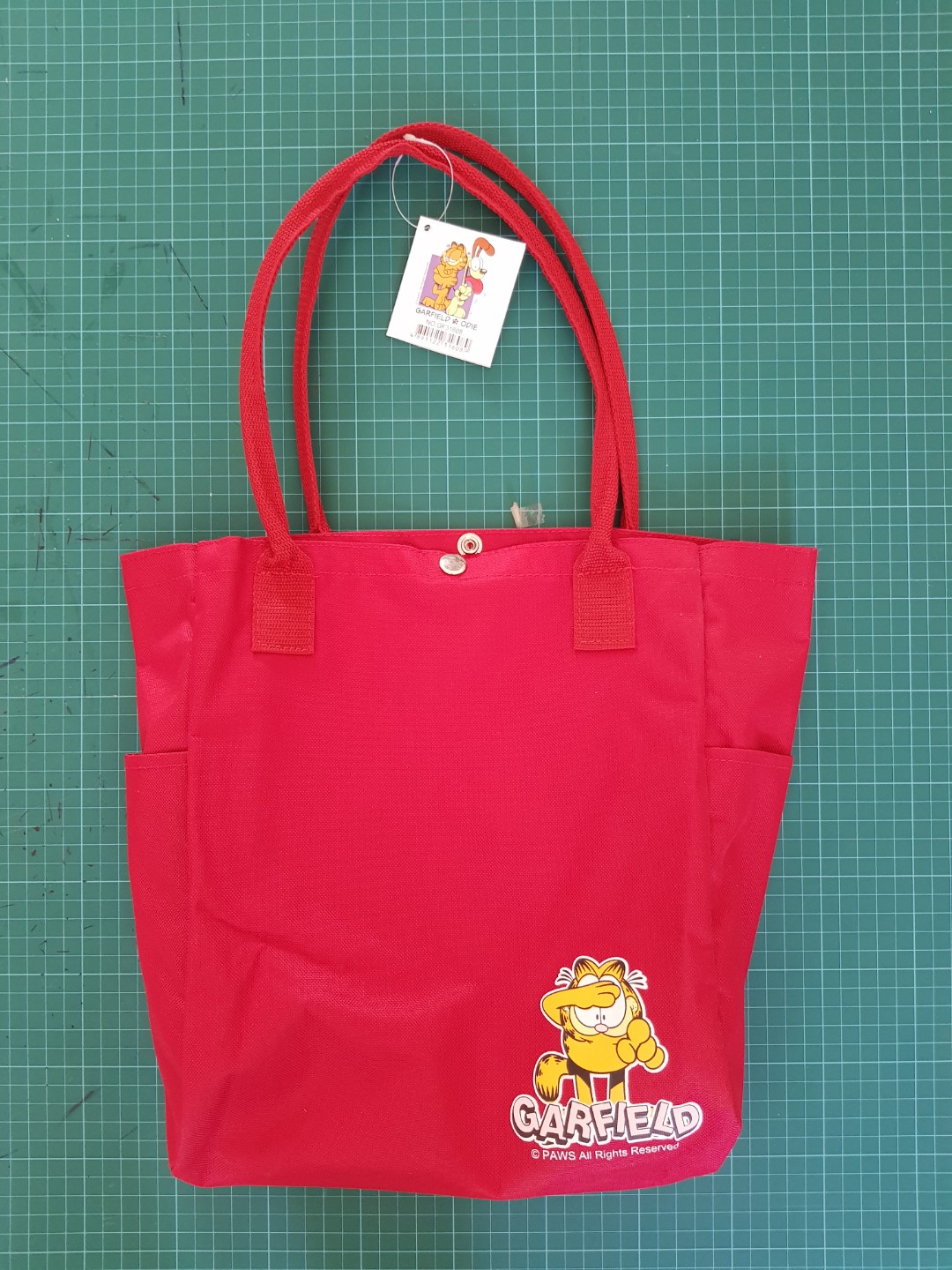 Garfield Totebag, Women's Fashion, Bags & Wallets, Tote Bags on Carousell