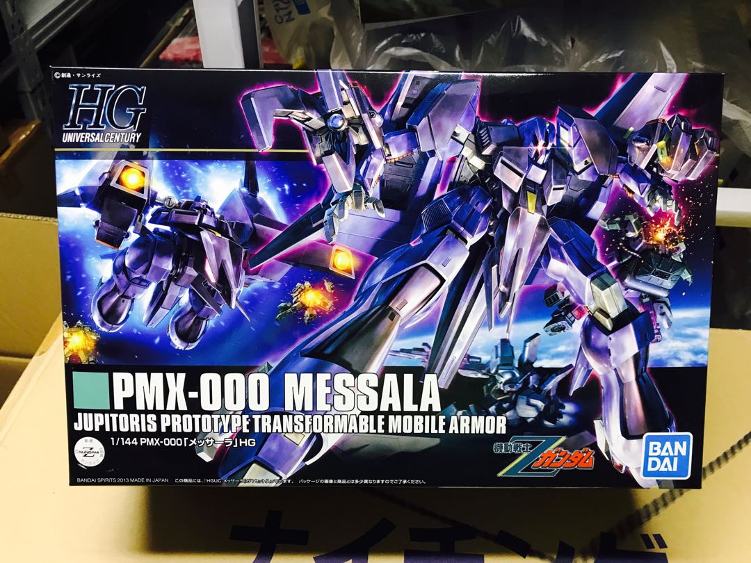 HG 1/144 PMX-000 MESSALA, 興趣及遊戲, 玩具 & 遊戲類 - Carousell