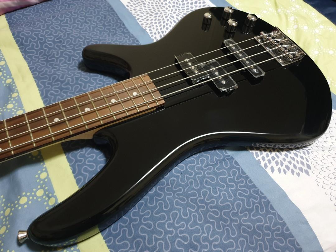 Ibanez GSR200-BK Electric Bass Guitar, Black, Hobbies & Toys, Music ...