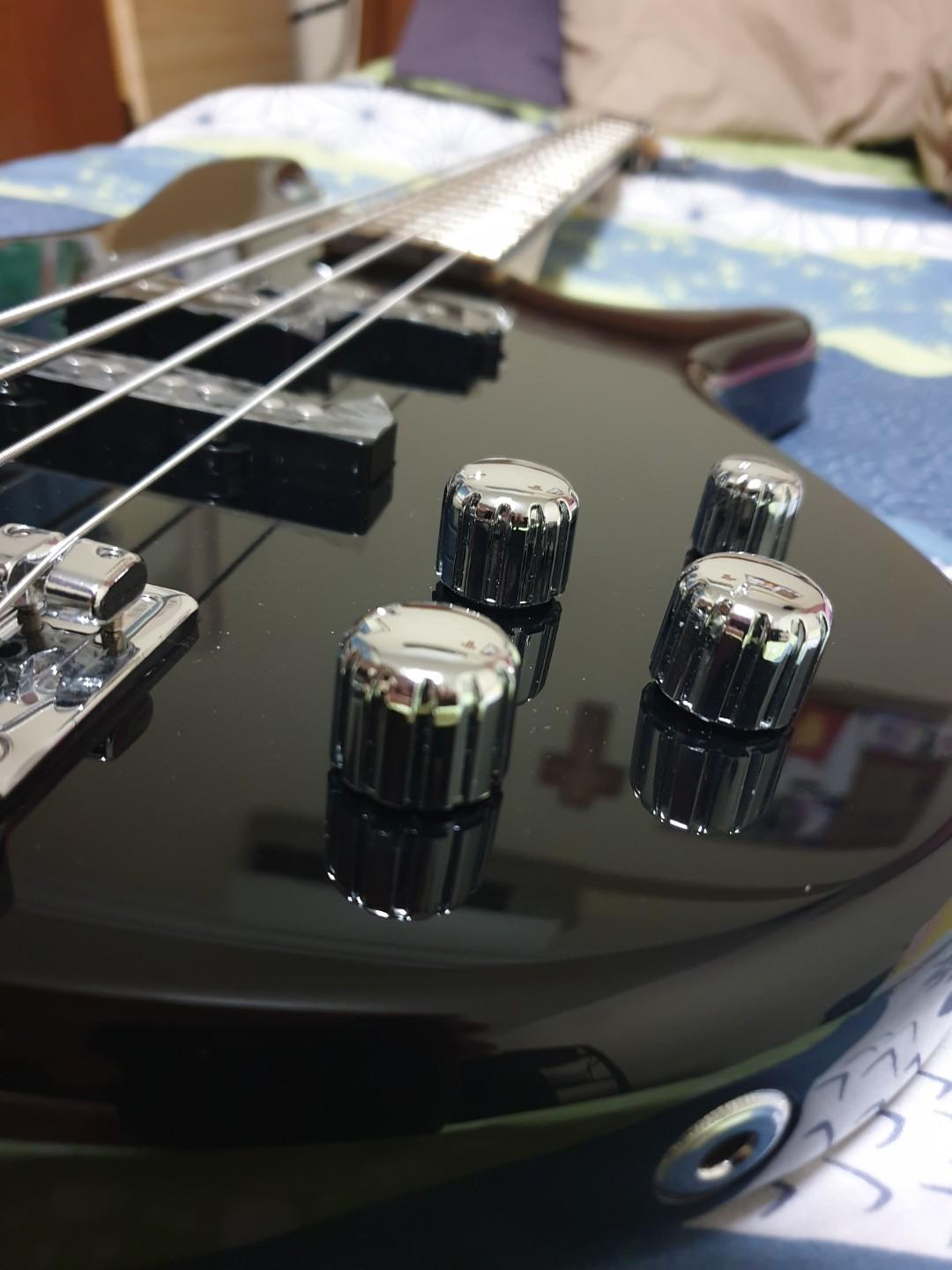 Ibanez GSR200-BK Electric Bass Guitar, Black, Hobbies & Toys, Music ...
