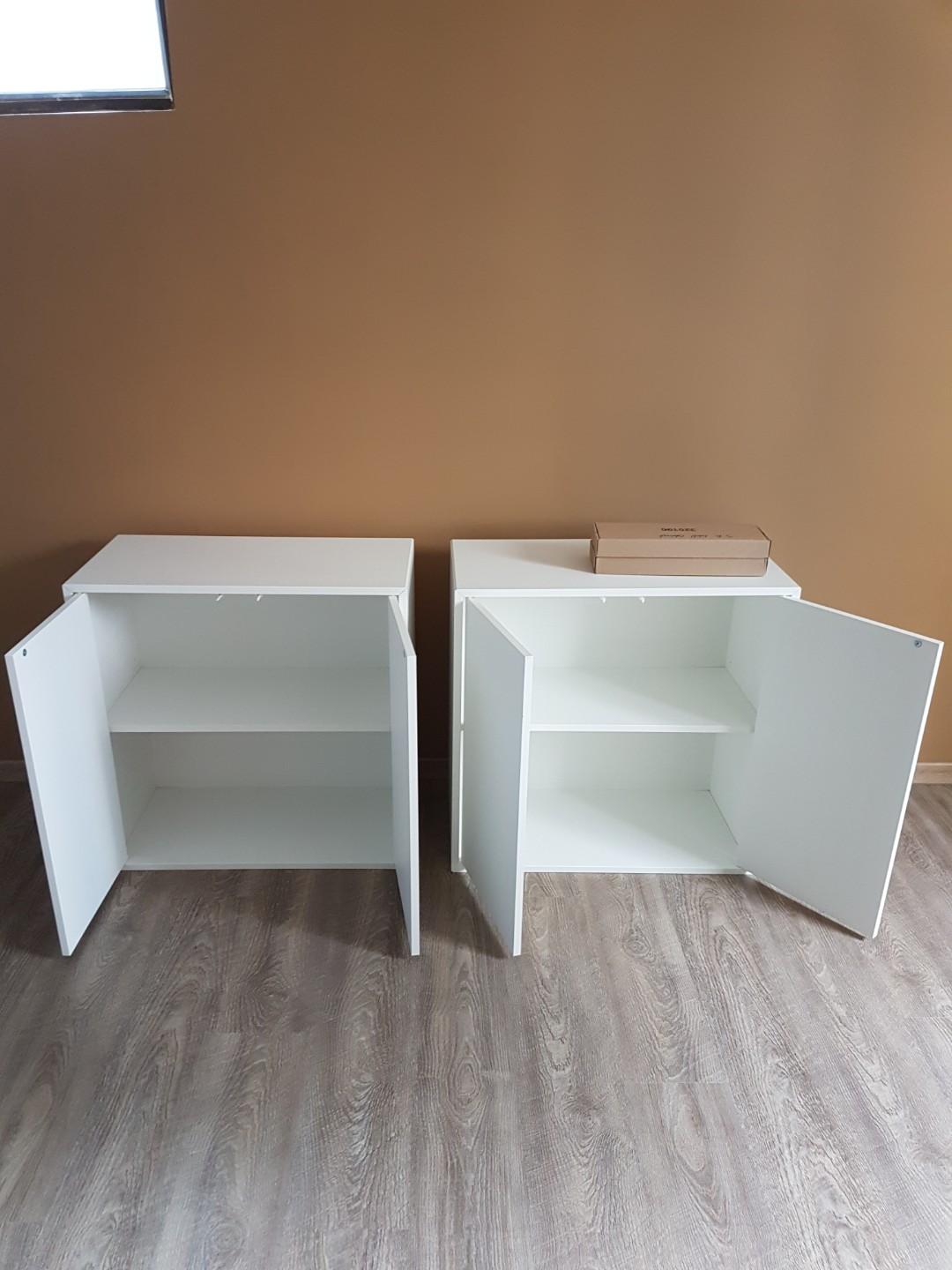 IKEA EKET Cabinet with 2 doors and shelf, Furniture & Home Living ...