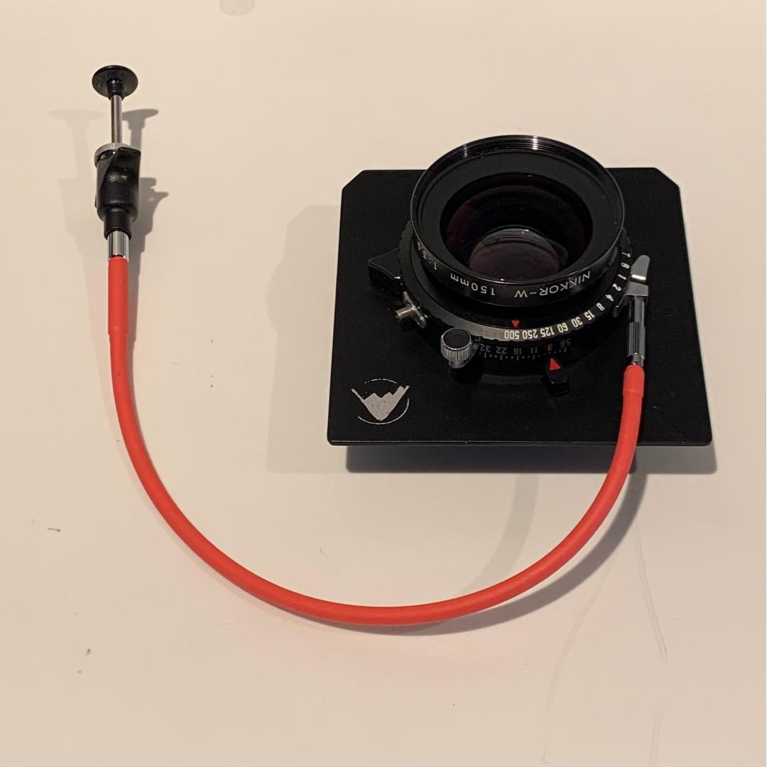 Intrepid 4x5 mkII large format camera with Nikkor-W 150mm f5.6 lens ...