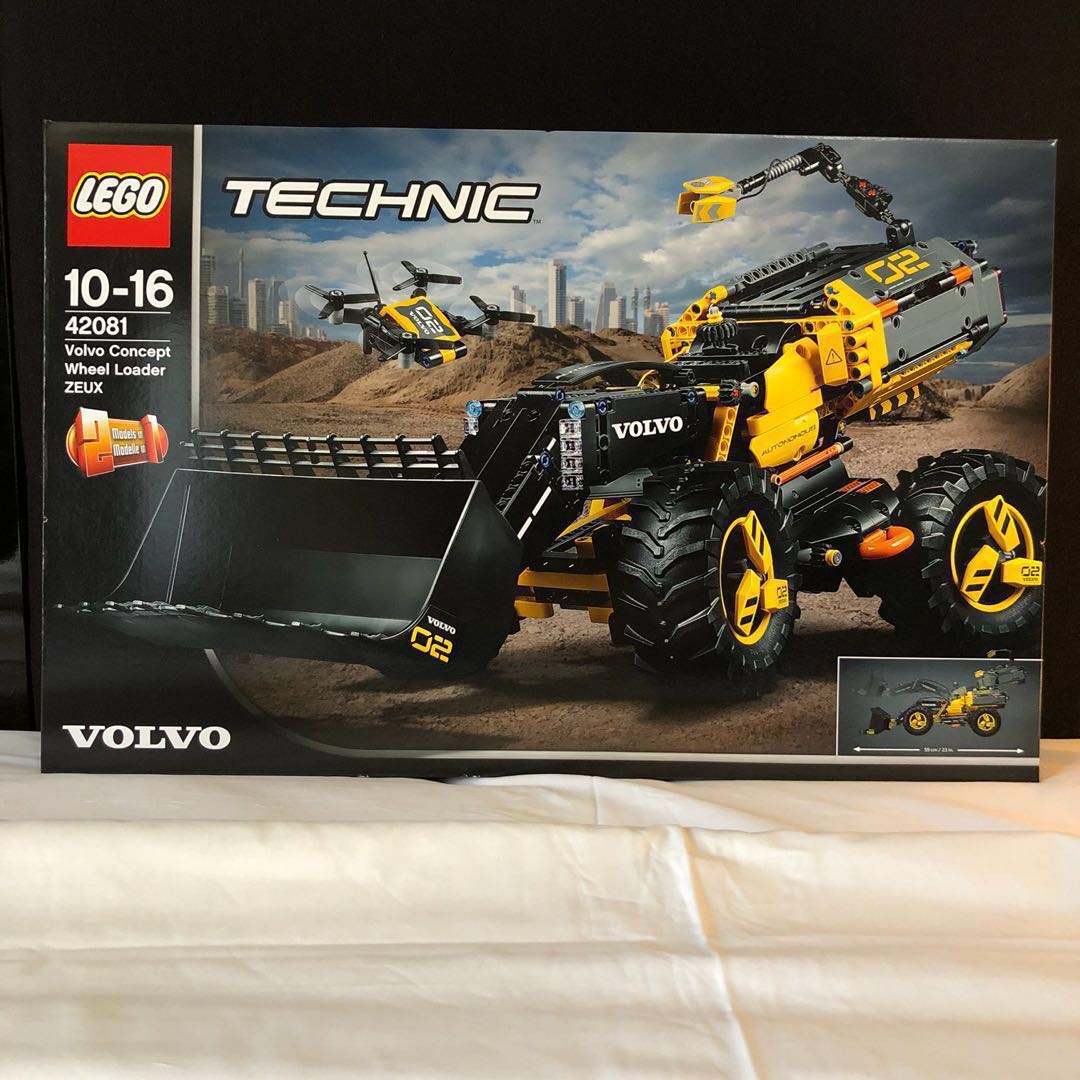 LEGO Technic 42081: VOLVO Concept Wheel Loader ZEUX, Hobbies & Toys ...