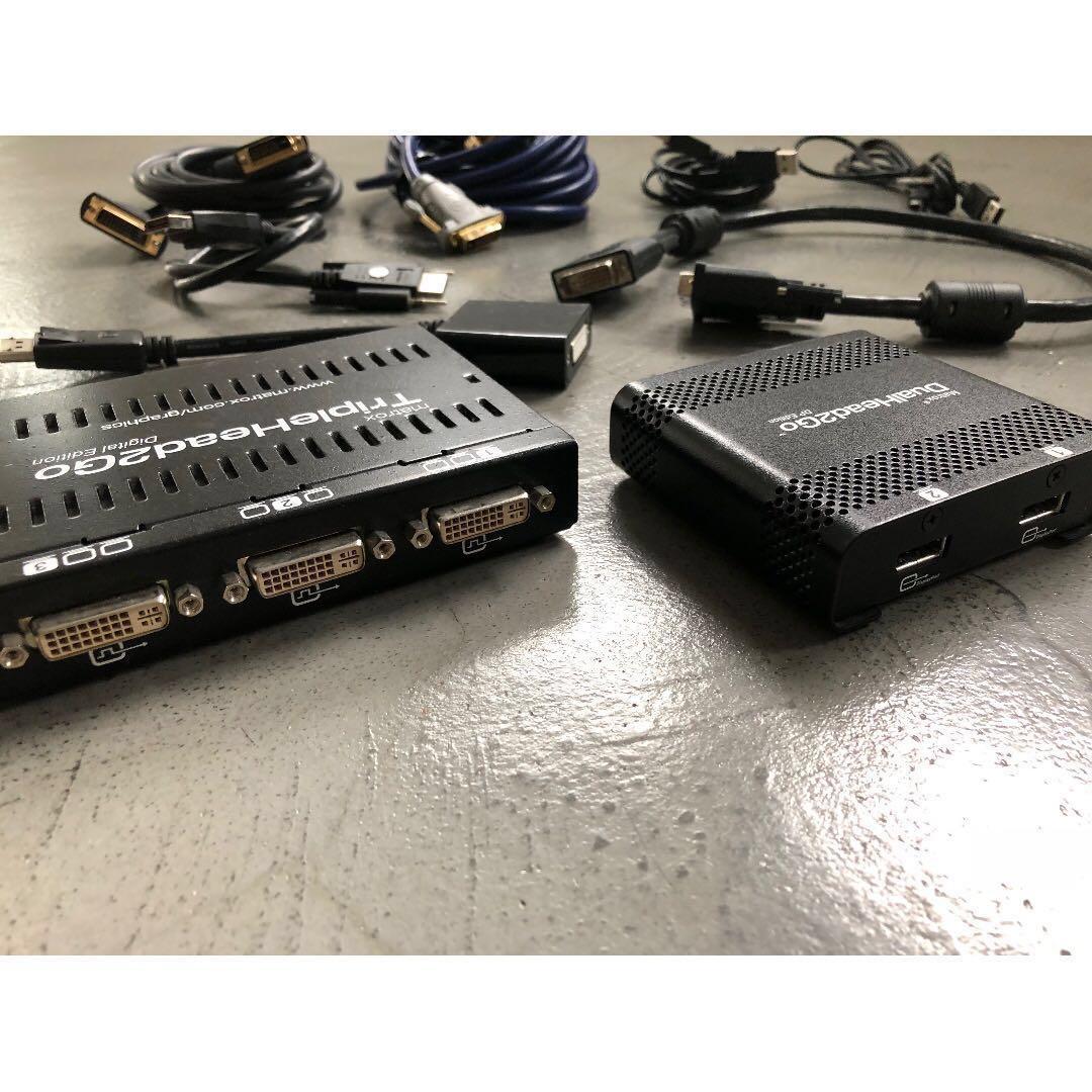 Matrox TripleHead2Go Digital Edition - FREE CABLES, TV & Home ...