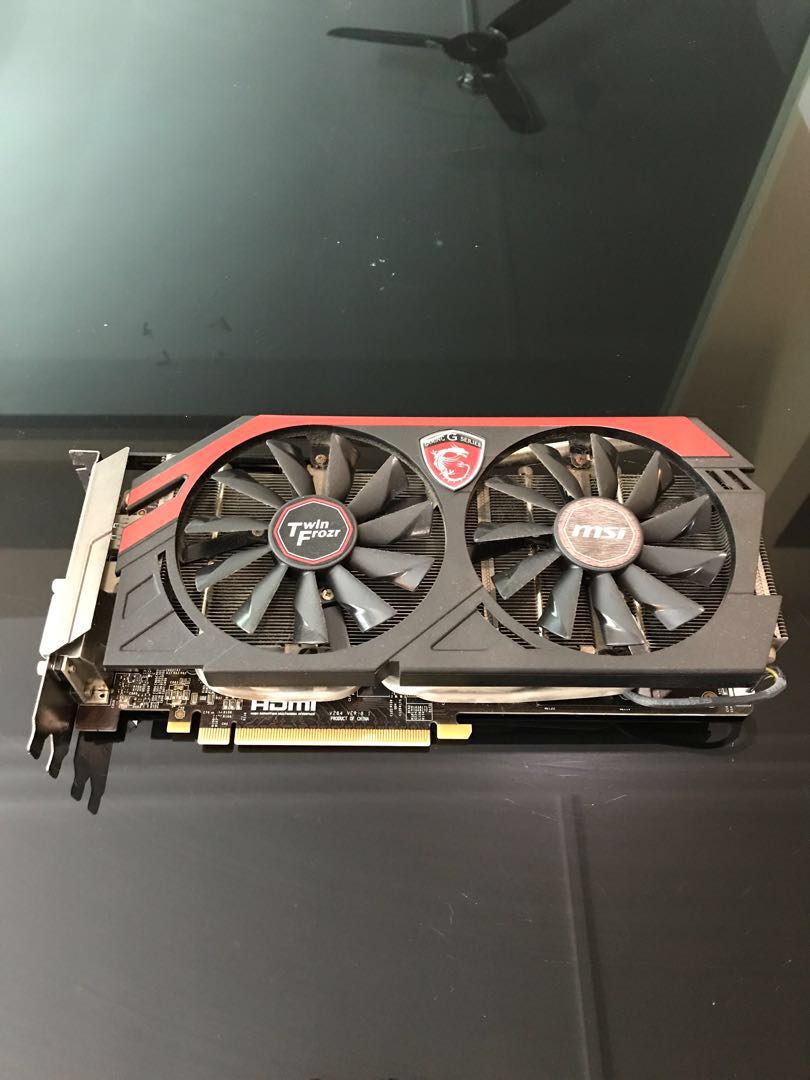 MSI GTX 760 Twin Frozr Graphics Card, Computers & Tech, Parts ...