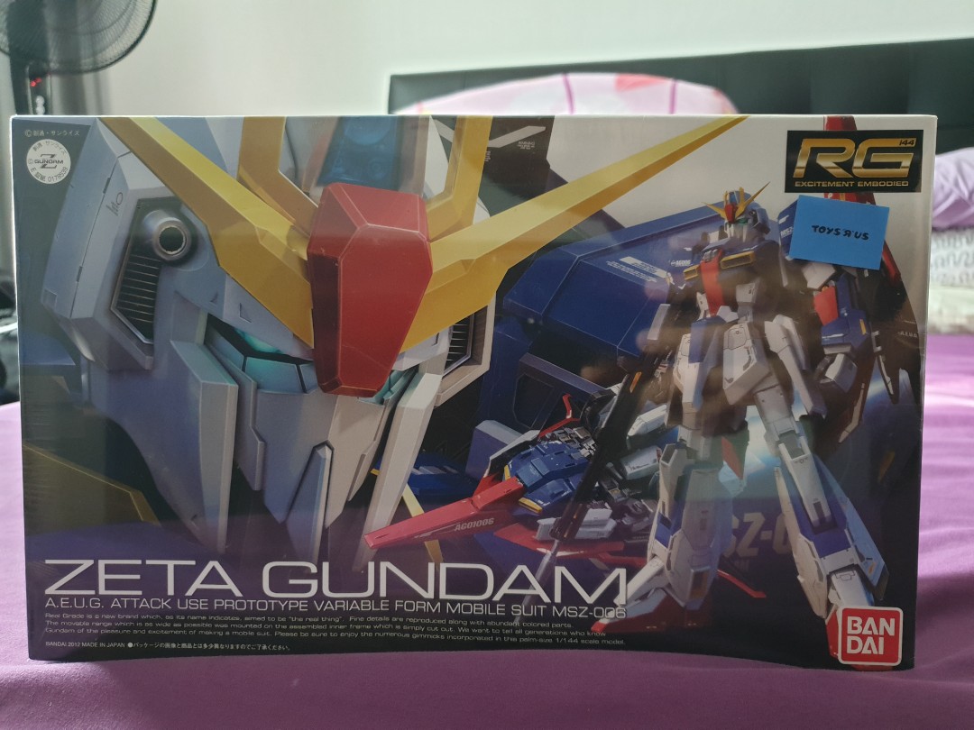 RG Zeta Gundam, Hobbies & Toys, Toys & Games on Carousell