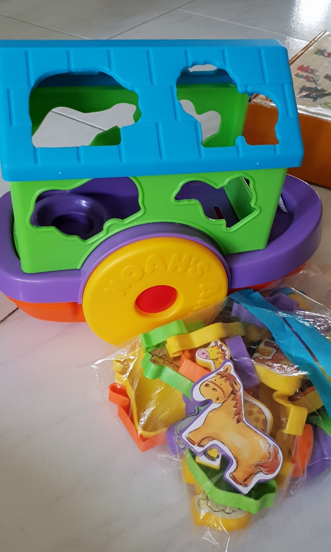 Shapes Sorter - animals, Hobbies & Toys, Toys & Games on Carousell